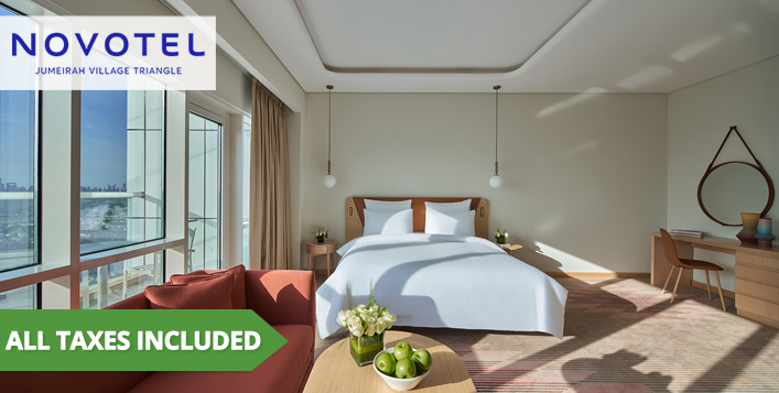 Summer Stay With F&B Credit at Novotel JVT For AED 299 Only | Cobone