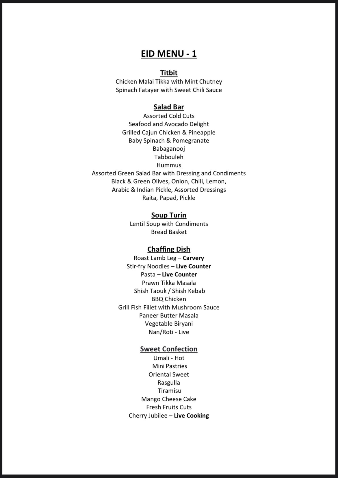 Eid Dinner Buffet at Park Regis Business Bay Hotel For AED 79 | Cobone ...