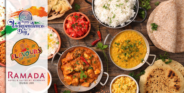 Indian Independence Day Dinner at Ramada JBR From AED 49 Only! | Cobone ...