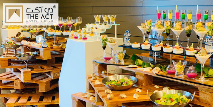 5-Star International Dinner Buffet at The Act Hotel From AED 35 Only ...