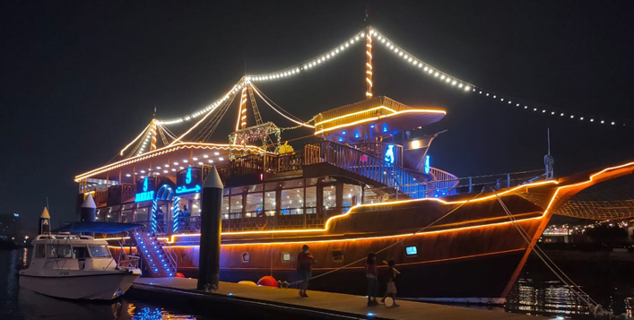 Al Seef Dhow Cruise by Ultimate Destination Tourism For AED 75 Only ...