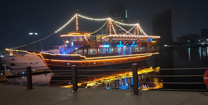 Al Seef Dhow Cruise by Ultimate Destination Tourism For AED 59 Only ...