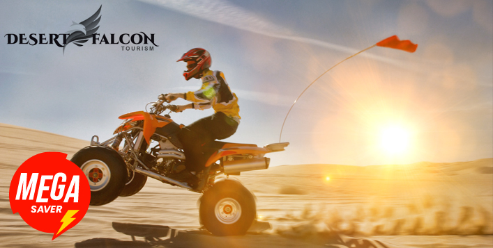 MEGA SAVERS! Desert Safari & Quad Bike From Desert Falcon For AED 135 ...