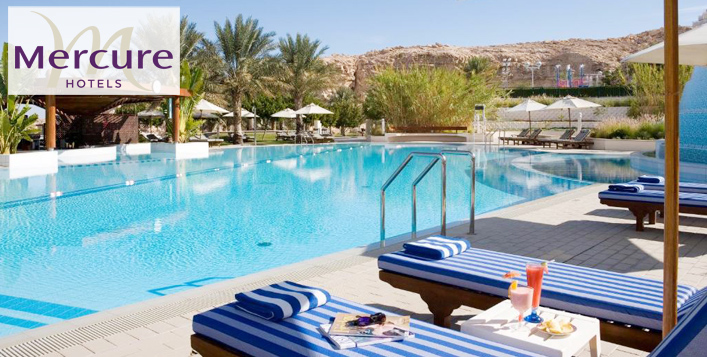 Spacation at Mercure Grand Hotel Jebel Hafeet From AED 499 Only! | Cobone