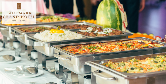 Executive Lunch Buffet at Landmark Grand Hotel For AED 28 Only ...