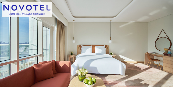 Romantic Stay With Breakfast And Dinner at Novotel JVT For AED 699 | Cobone