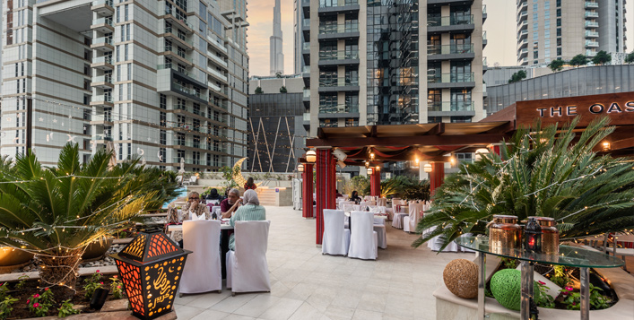 Arabic Set Menu at Mövenpick Hotel Apartments Downtown For AED 129 | Cobone