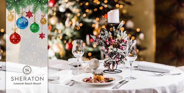 5* Christmas Day Dinner at Sheraton Jumeirah Beach Resort From AED 79 ...
