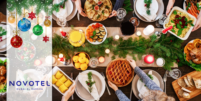 Christmas Eve Dinner at Novotel Al Barsha Hotel From AED 55 Only | Cobone