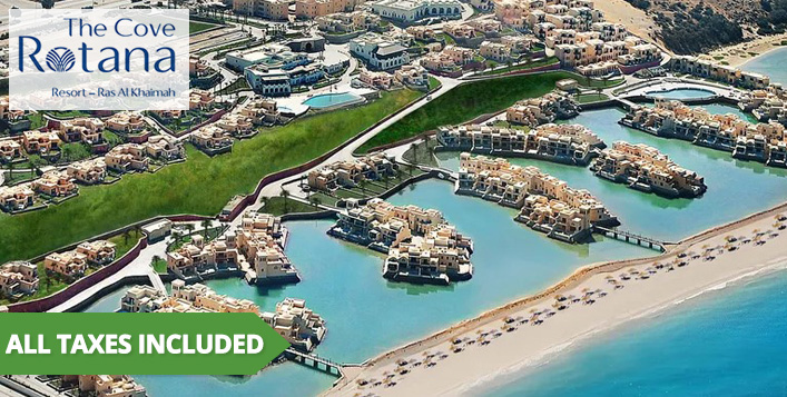 Cove Rotana All-Inclusive Weekday Stay From AED 799 Only | Cobone