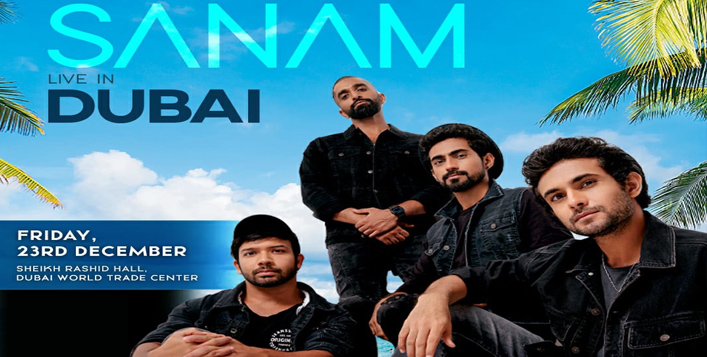 Sanam Live in Dubai Concert Tickets From AED 95 Only! | Cobone Offers