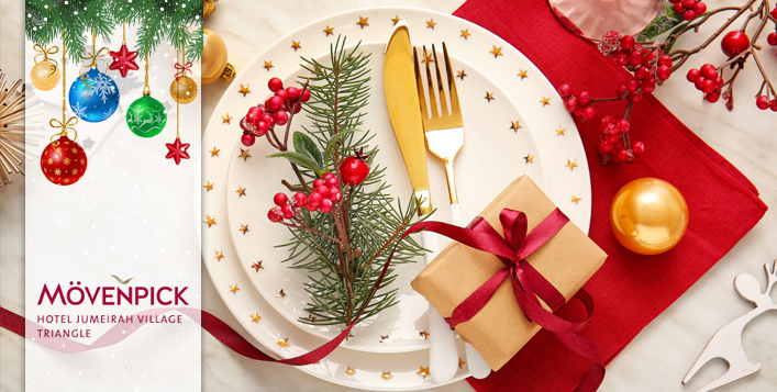 5* Christmas Dinner And Brunch at Movenpick Hotel JVT From AED 55 Only ...