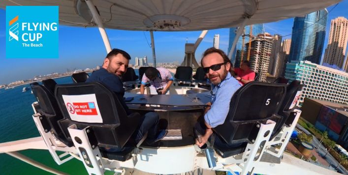 Flight Experience at Flying Cup JBR From AED 48 Only! | Cobone Offers