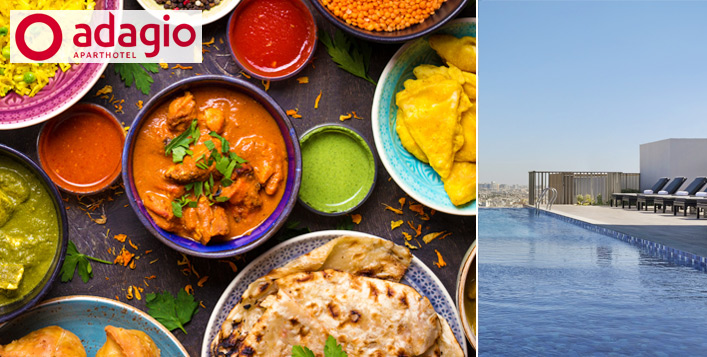 Desi Brunch And Pool Access at Adagio Dubai Deira From AED 39 Only | Cobone Offers