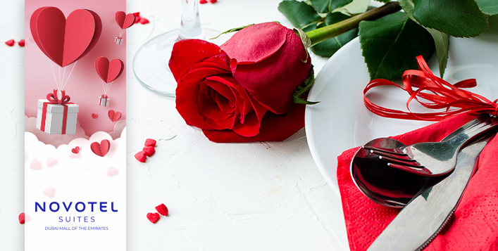 Romantic Dinner at Novotel Suites Mall of the Emirates From AED 75 | Cobone