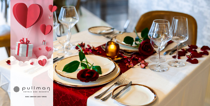 5-Star Romantic Set Dinner at Pullman Dubai JLT From AED 279 Only | Cobone