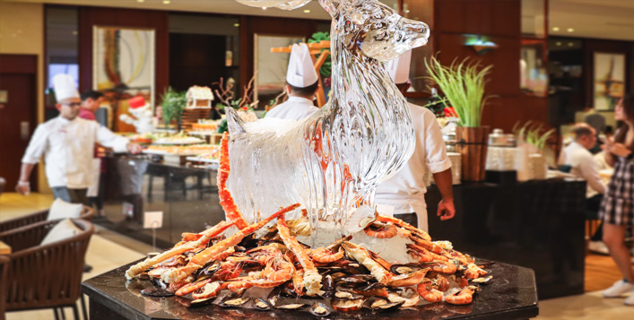 5-Star Saturday Mega Brunch at Crowne Plaza Dubai Jumeirah From AED129 ...