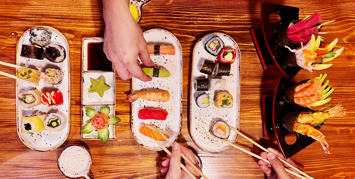 All You Can Eat Gourmet Sushi at Rayu Restaurant For AED 79 Only ...