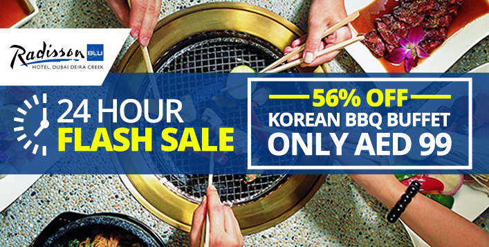 FLASH SALE! 5* Korean BBQ at Sumibiya, Radisson Blu Deira For AED 99 ...