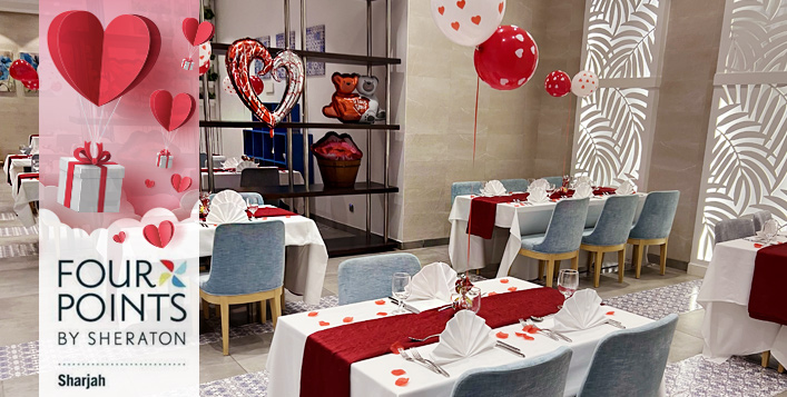 Romantic Dinner Buffet at Four Points By Sheraton Sharjah for AED 214 ...