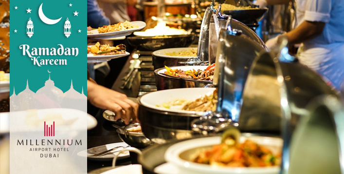 Iftar Buffet at Millennium Airport Hotel Dubai For AED 139 Only! | Cobone