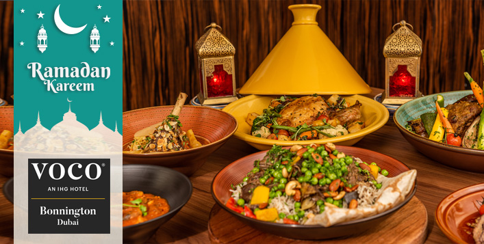 5* Iftar Buffet at voco Bonnington Hotel and Residence From AED 145 ...