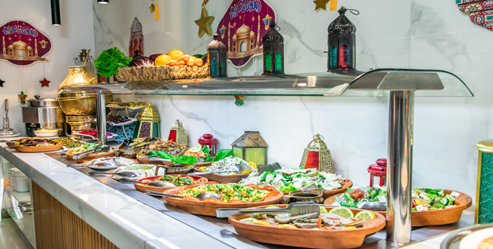 Arabic & International Iftar Buffet at Marina Byblos Hotel From AED 45 ...