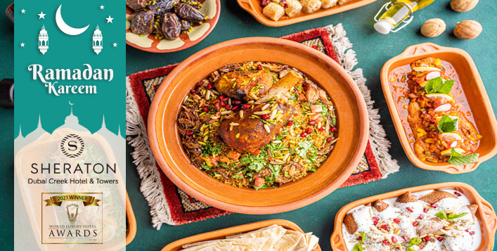 5* Iftar Buffet at Sheraton Dubai Creek Hotel and Towers From AED 99 ...