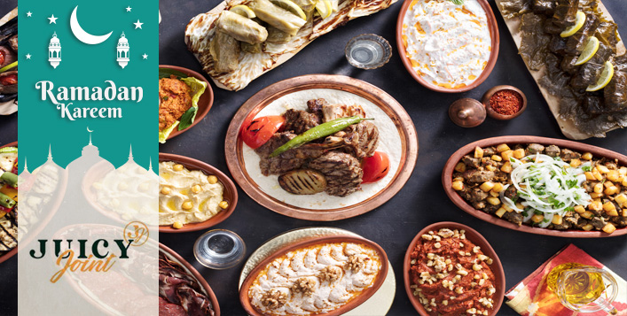 Iftar Buffet With Drinks at Juicy Joint Restaurant For AED 39 Only ...