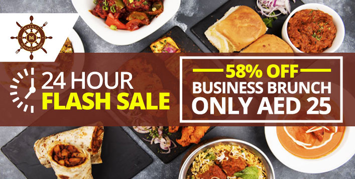 FLASH SALE! Business Brunch at Maingi Restaurant & Cafe For AED 25 ...