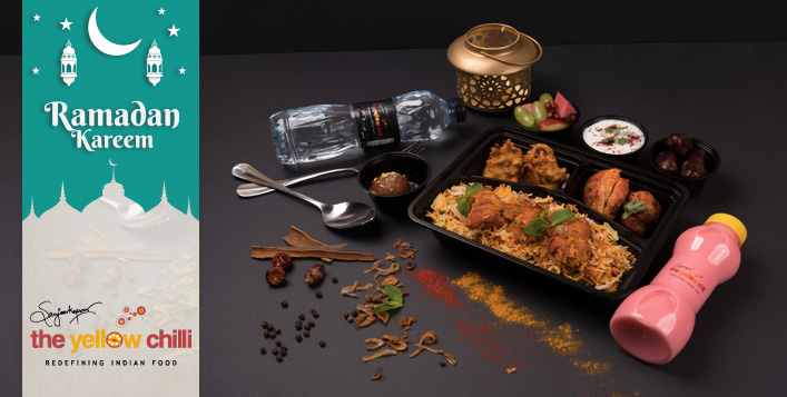 Ramadan Meal Box at The Yellow Chilli by Sanjeev Kapoor From AED 29 ...