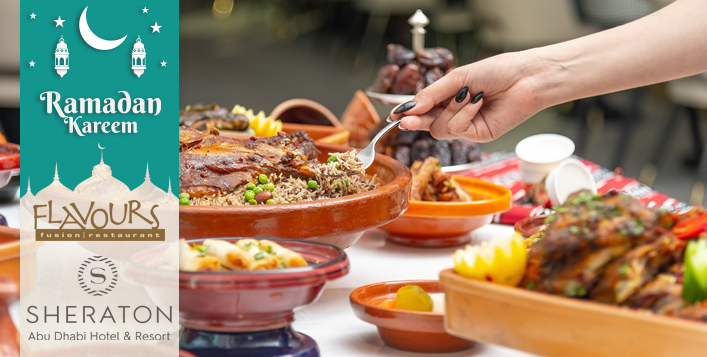 5* Iftar Buffet at Sheraton Abu Dhabi Hotel & Resort From AED 69 | Cobone