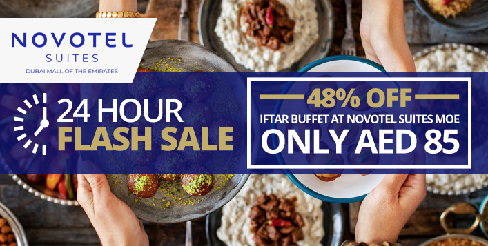 FLASH SALE! Iftar Buffet @ Novotel Suites MOE From AED 45 Only ...