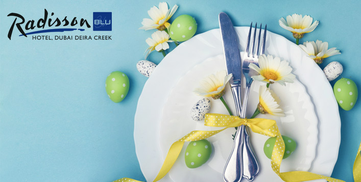 5* Easter Brunch at Radisson Blu Hotel Dubai Deira Creek From AED 89 ...