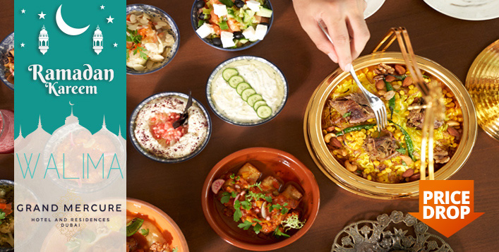 Middle Eastern Iftar Buffet at Grand Mercure Dubai From AED 59 Only ...