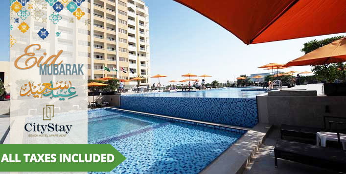 Eid Two-Bedroom Stay at City Stay Beach Hotel RAK From AED 1249 Only ...