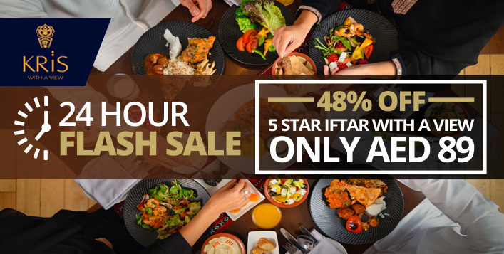 FLASH SALE! Iftar With A View at Park Regis Kris Kin Hotel From AED 49 ...