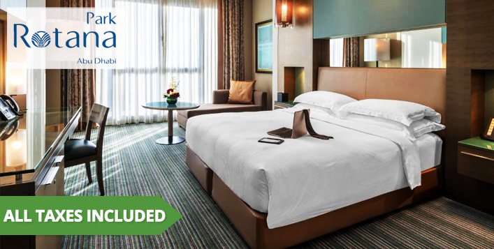 5-Star Stay With Meals at Park Rotana Abu Dhabi From AED 559 Only! | Cobone