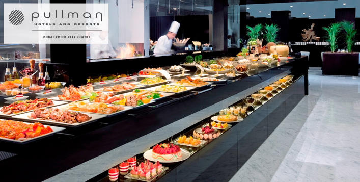 Saturday Lunch at Pullman Dubai Creek City Centre Hotel From AED 55 ...