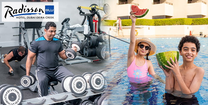 Gym, Pool And Swimming Lessons at Radisson Blu Deira From AED 59 Only ...