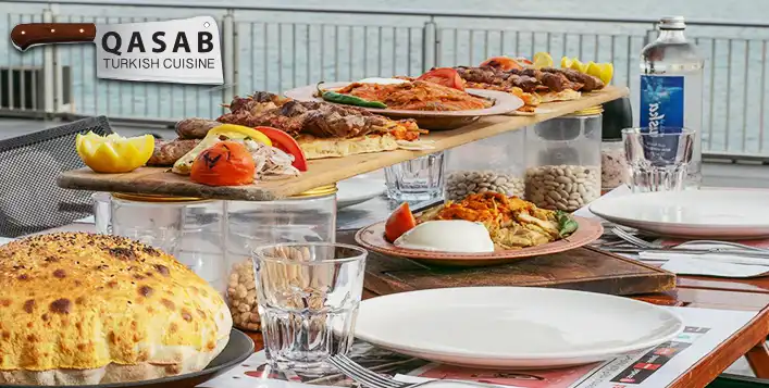 Turkish Doner, Kebab, Mezze, And More at The Qasab From AED 106 Only! | Cobone Offers