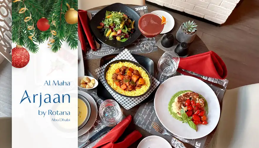 Christmas Lunch or Dinner at Al Maha Arjaan From AED 55 Only | Cobone ...
