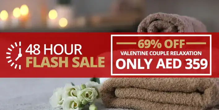 FLASH SALE! Valentine Couple Treatment at Softouch Spa for AED 359! | Cobone