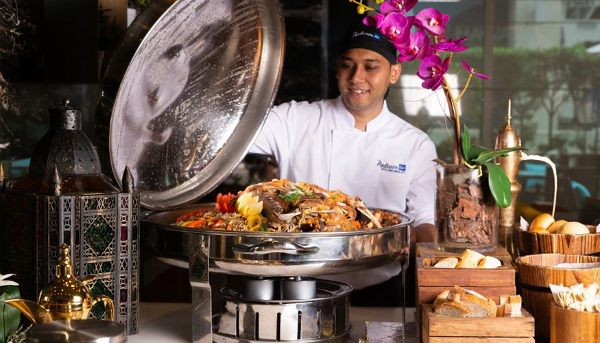 Iftar at Radisson Blu Hotel, Dubai Media City from AED 60 | Cobone Offers