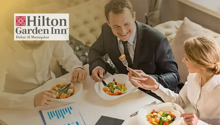 Business Lunch Set Menu at Hilton Garden Inn Al Muraqabat From AED 49 ...
