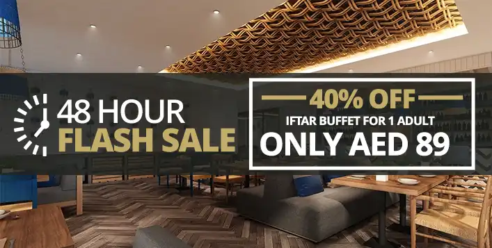 Iftar Buffet at Mercure Hotel Deira for AED 99. | Cobone Offers