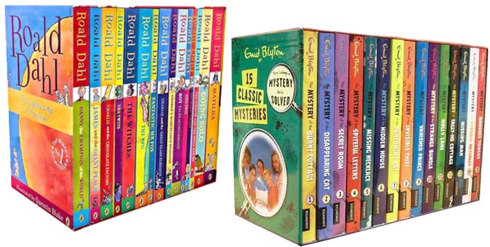 Enid Blyton or Roald Dahl Book Set Collection | Cobone
