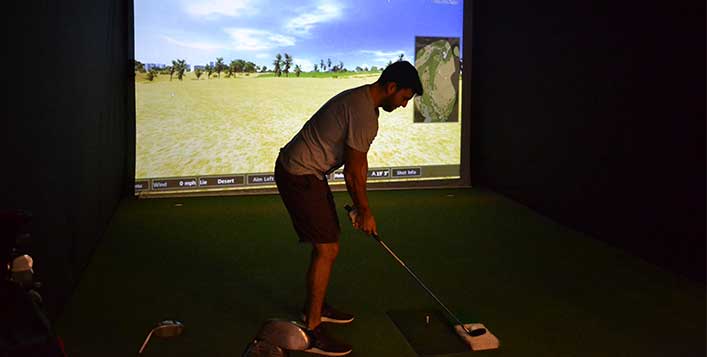 Indoor Golf Simulator Game For Up To 6 People | Cobone Offers