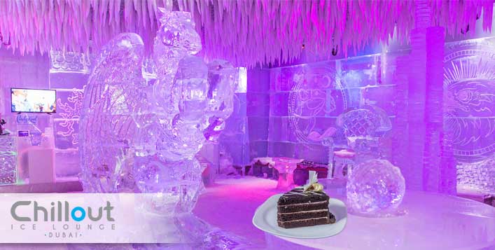 Chillout Ice Lounge Access + Hot Drink + Cake | Cobone Offers