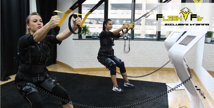 1 or 3 EMS Sessions by Flash Fit Fitness | Cobone